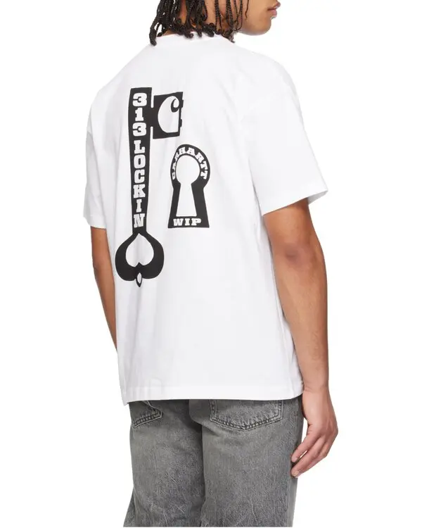 Carhartt Work In Progress Keyhole Logo T-shirt