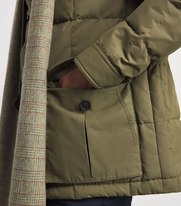 Purdey Cotton-blend Snowden Quilted Jacket
