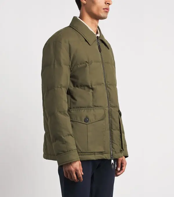Purdey Cotton-blend Snowden Quilted Jacket