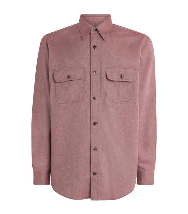 Purdey Cotton Double Pocket Shirt