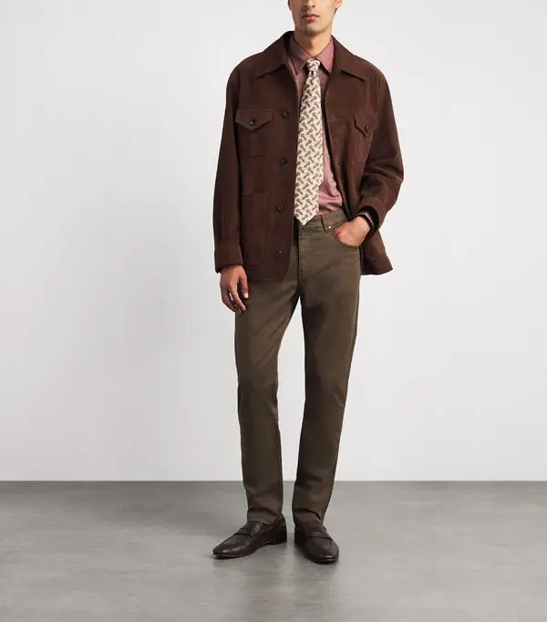 Purdey Cotton Double Pocket Shirt