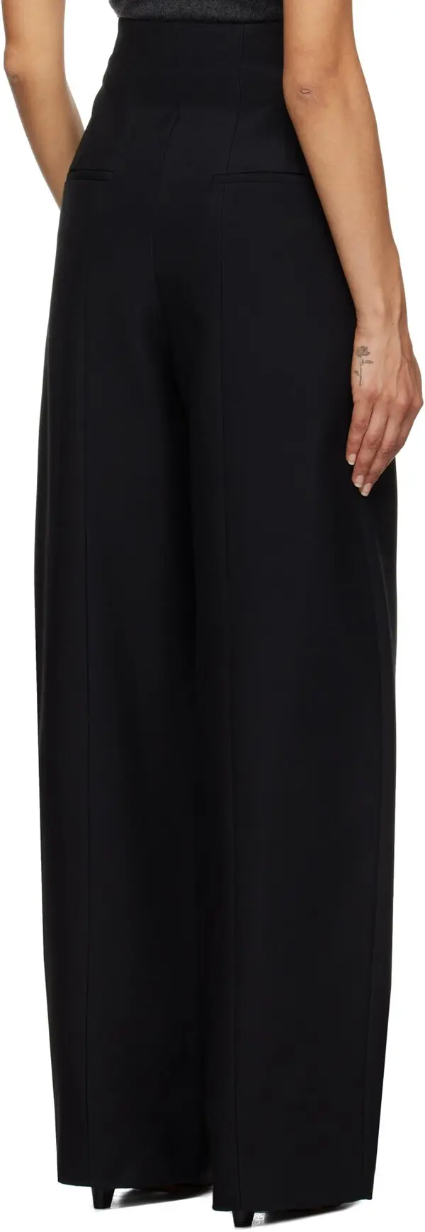 Khaite Lennerd Straight Leg Pants