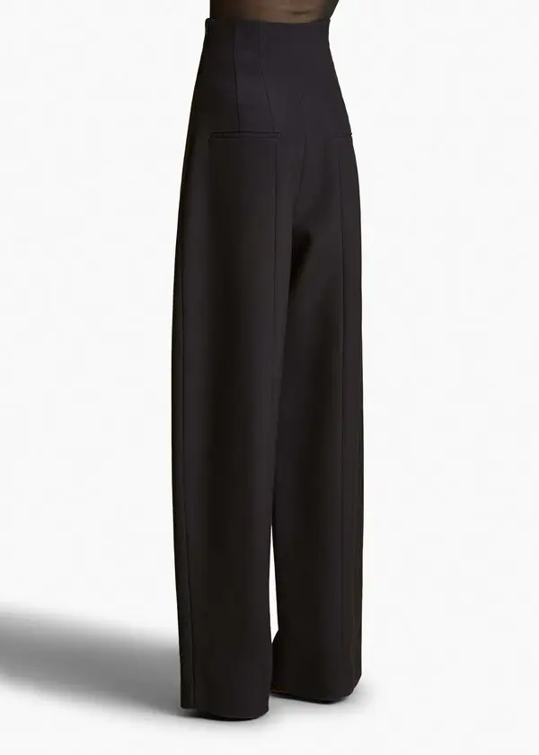 Khaite Lennerd Straight Leg Pants