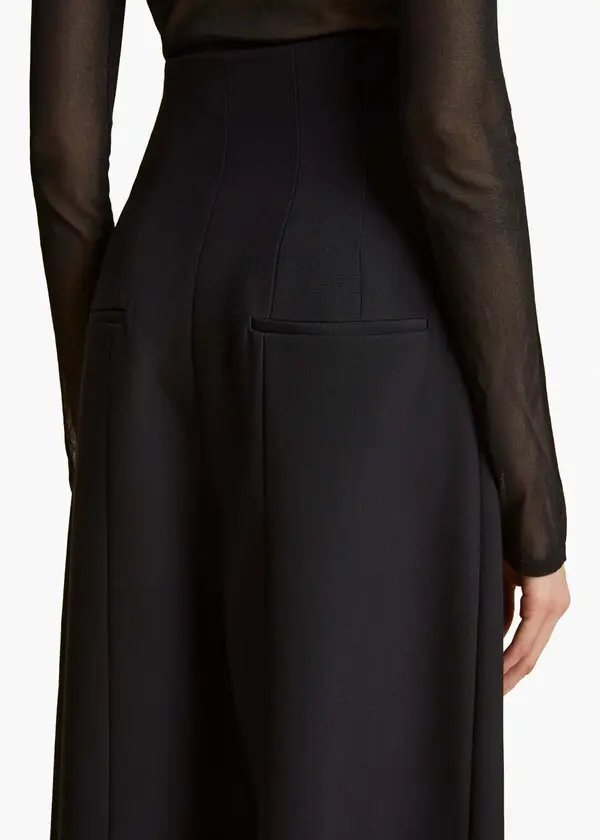 Khaite Lennerd Straight Leg Pants