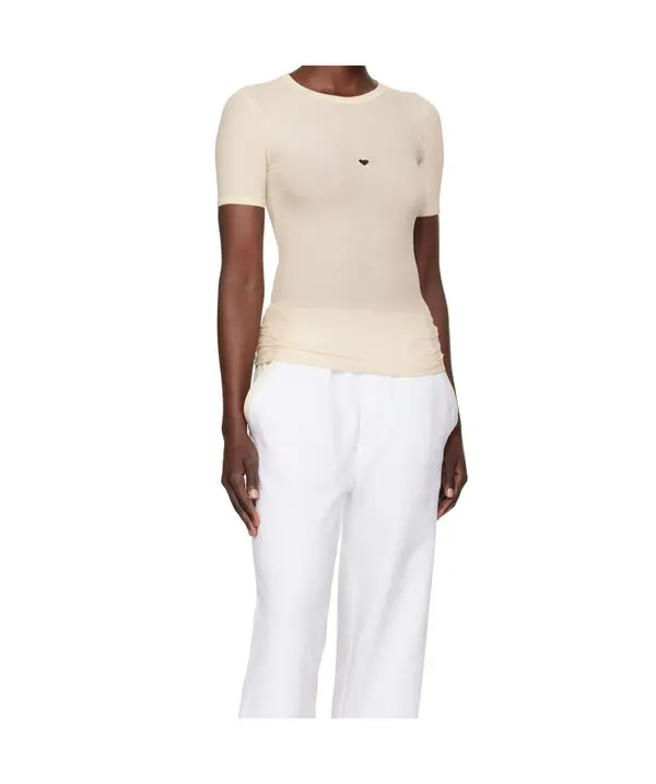 BASERANGE Cut-out T-shirt - Nude