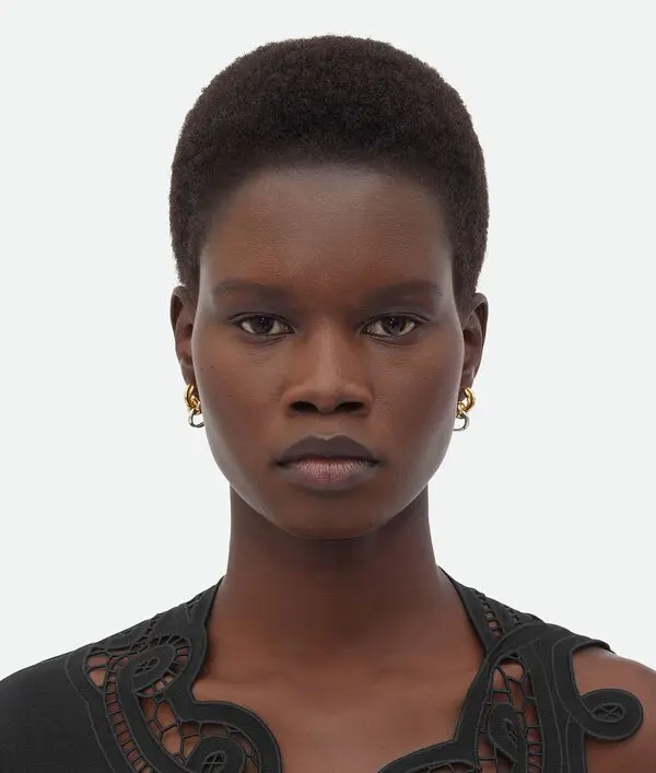 Bottega Veneta Knot Earrings