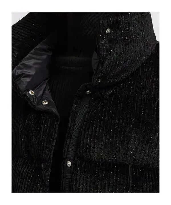 Moncler Cochevisse Corduroy Short Down Jacket