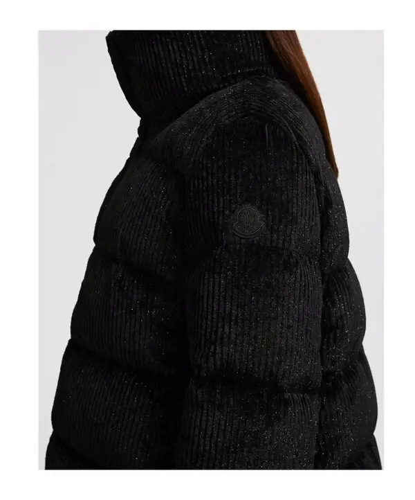 Moncler Cochevisse Corduroy Short Down Jacket
