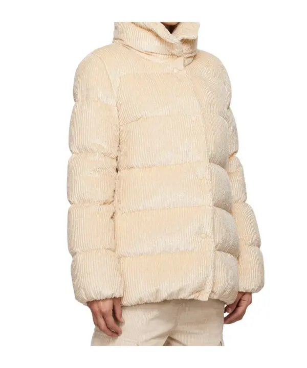 Moncler Cochevisse Corduroy Short Down Jacket