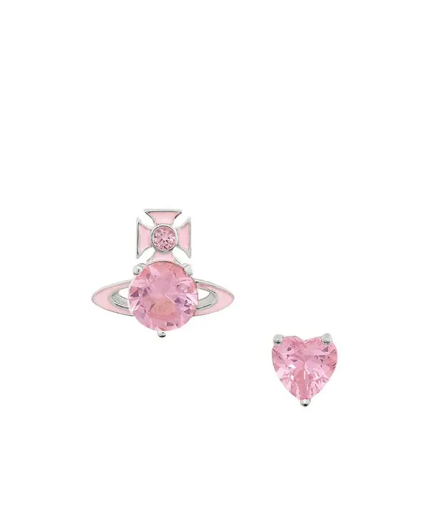 VIVIENNE WESTWOOD Millie Orb Stud Earrings - Pink