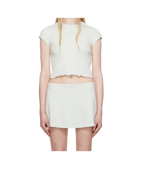 SKIMS Scalloped Edge T-shirt
