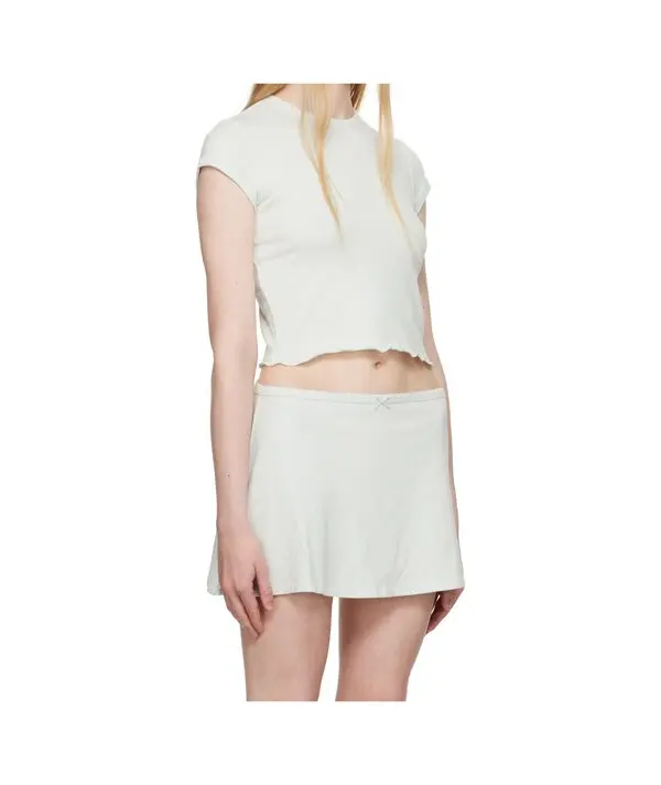 SKIMS Scalloped Edge T-shirt
