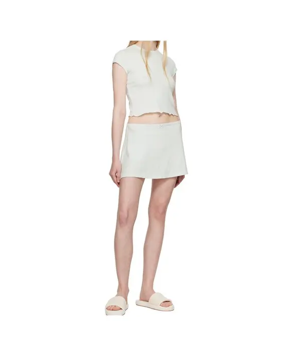 SKIMS Scalloped Edge T-shirt