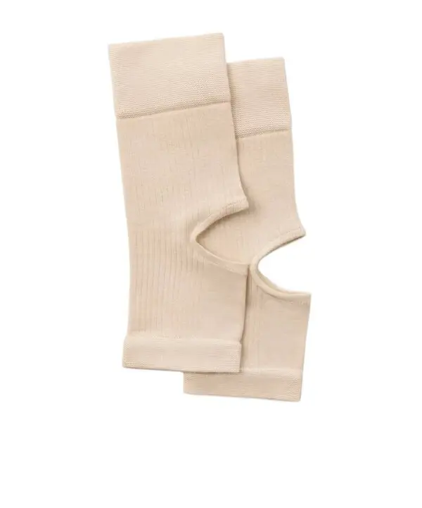 LEMAIRE Cut-out Rib Gaiters - Jasmine