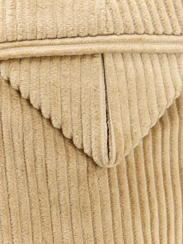 Bottega Veneta Corduroy Straight Leg Trousers
