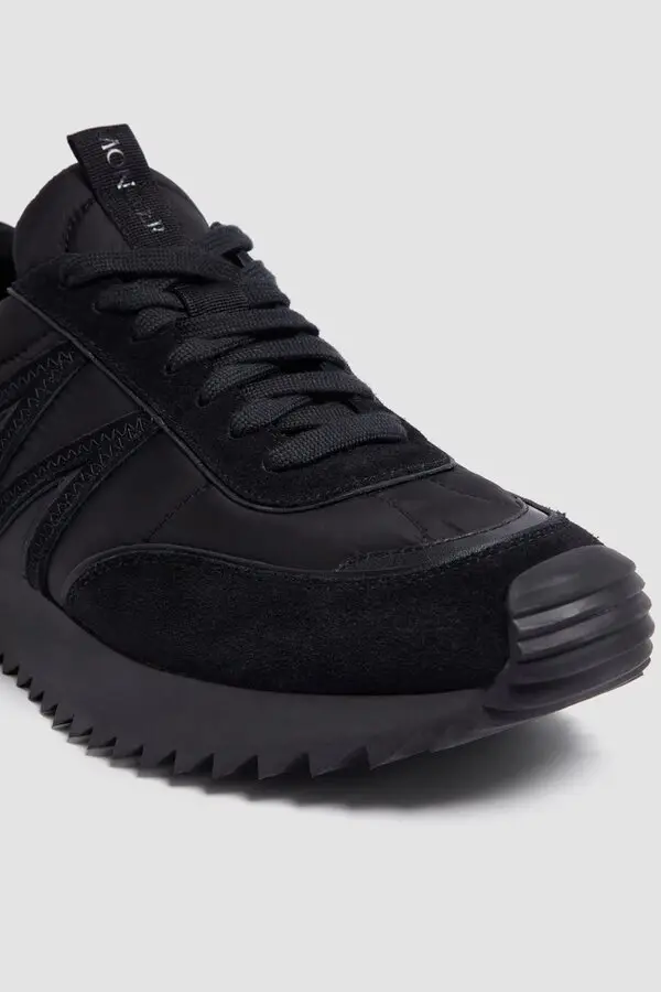 Moncler Pacey Lace-up Trainers - Black