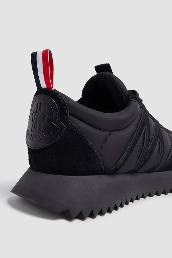 Moncler Pacey Lace-up Trainers - Black