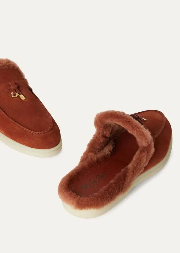 Loro Piana Summer Charms Walk Muller Shoes