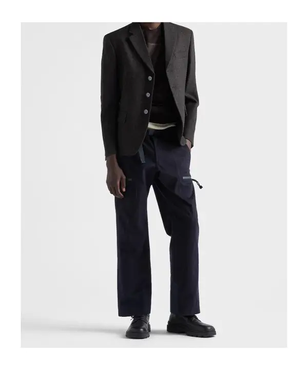 Prada Technical Cashmere Pants