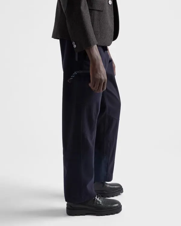 Prada Technical Cashmere Pants