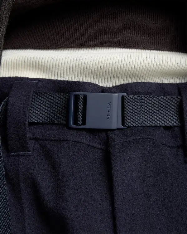 Prada Technical Cashmere Pants