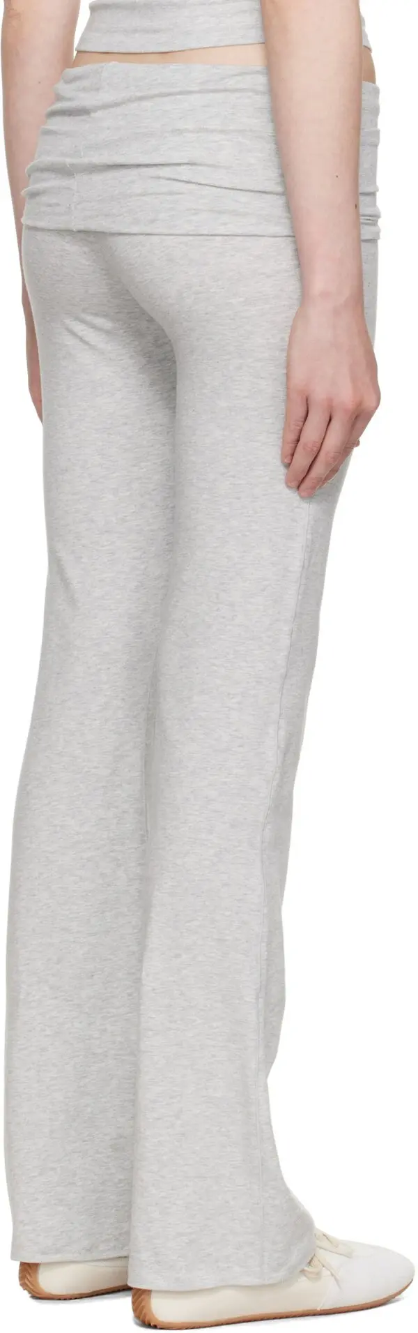 SKIMS Plain Knitted Casual Trousers