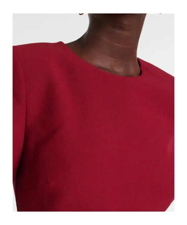 Roland Mouret Crepe Midi Dress