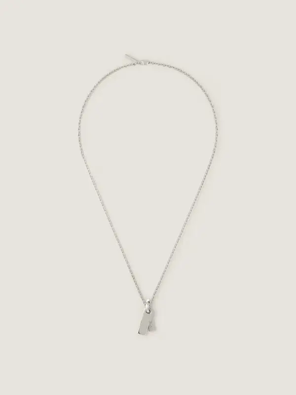 Givenchy Tape Necklace In Metal And Enamel