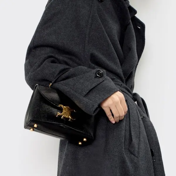 Celine Teen Nino Bag In Lizard