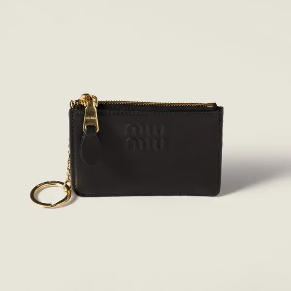 Miu Miu Nappa Leather Card Holder