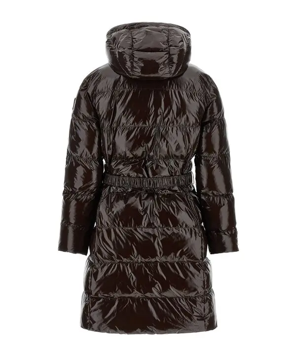 Pinko Love Birds Belted Down Jacket