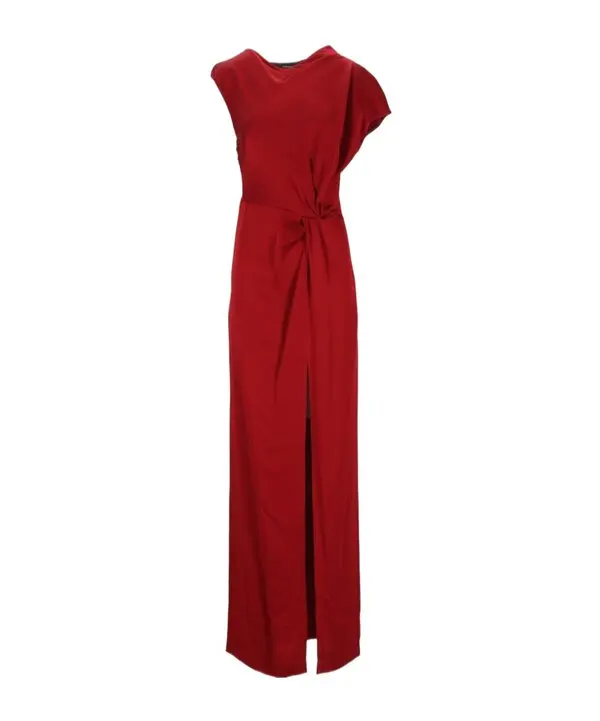 Federica Tosi Draped Front Maxi Dress
