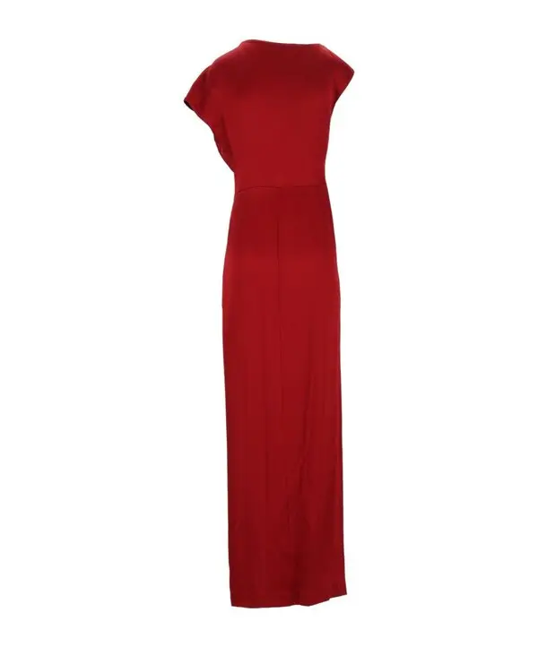Federica Tosi Draped Front Maxi Dress