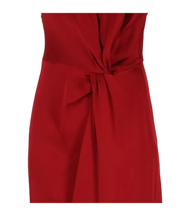 Federica Tosi Draped Front Maxi Dress