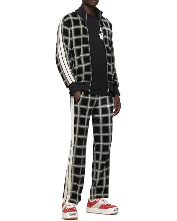 Palm Angels Checked Track Jacket