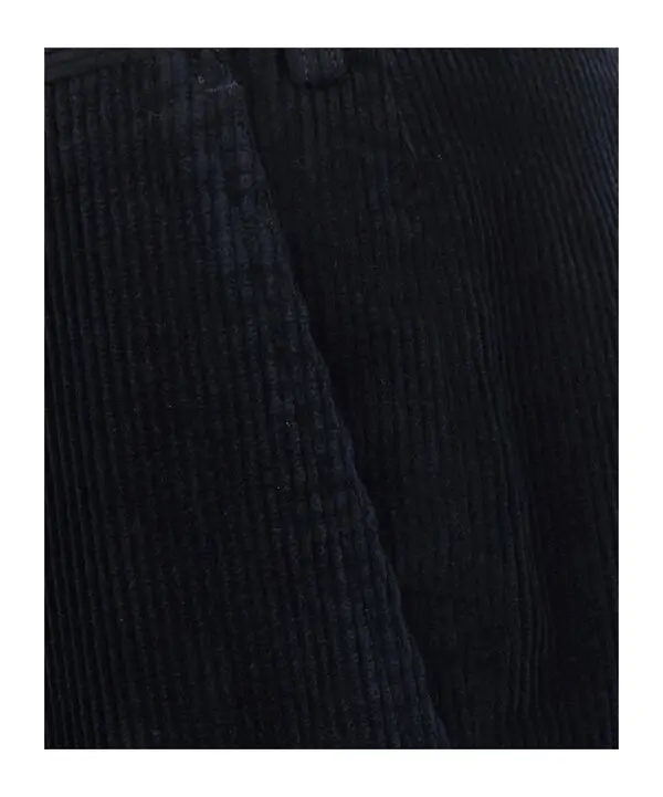 PT TORINO Corduroy Pleated Straight Leg Trousers