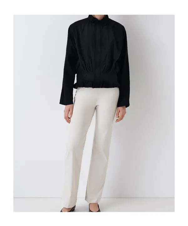 Gimaguas Ruffled Waist Jacket