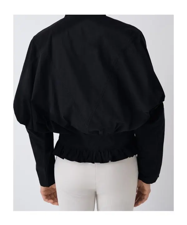 Gimaguas Ruffled Waist Jacket
