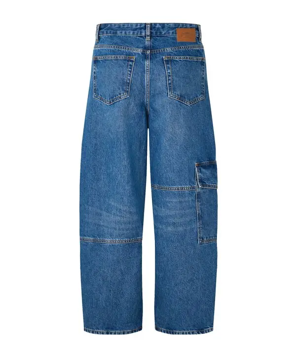 GANNI Denim Audri Straight Leg Jeans