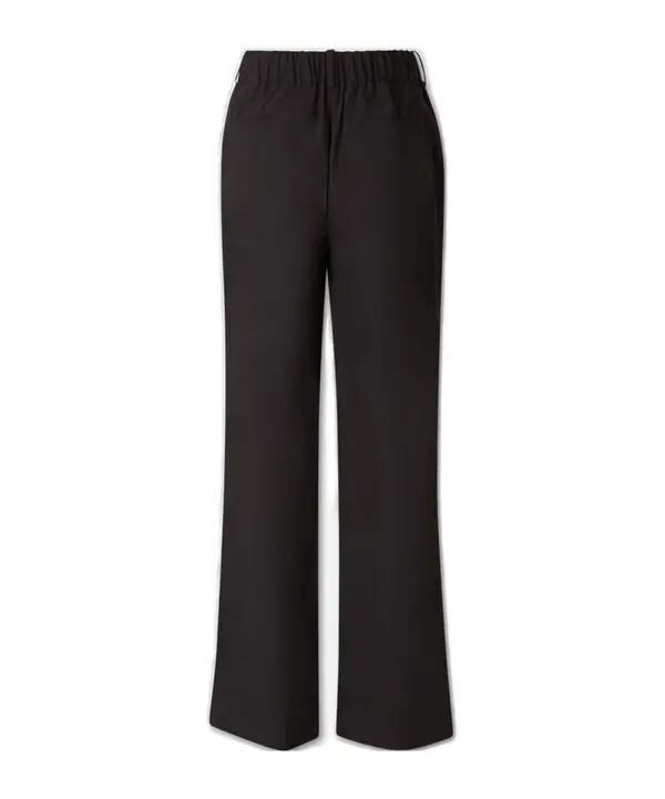 Herno Wide Leg Pleated Trousers