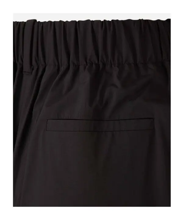 Herno Wide Leg Pleated Trousers