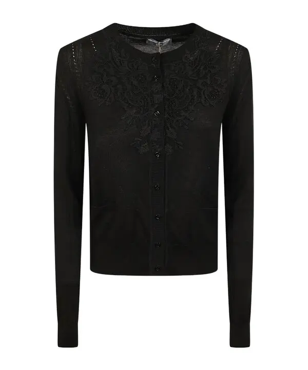 Ermanno Scervino Long-sleeve Cardigan - Black