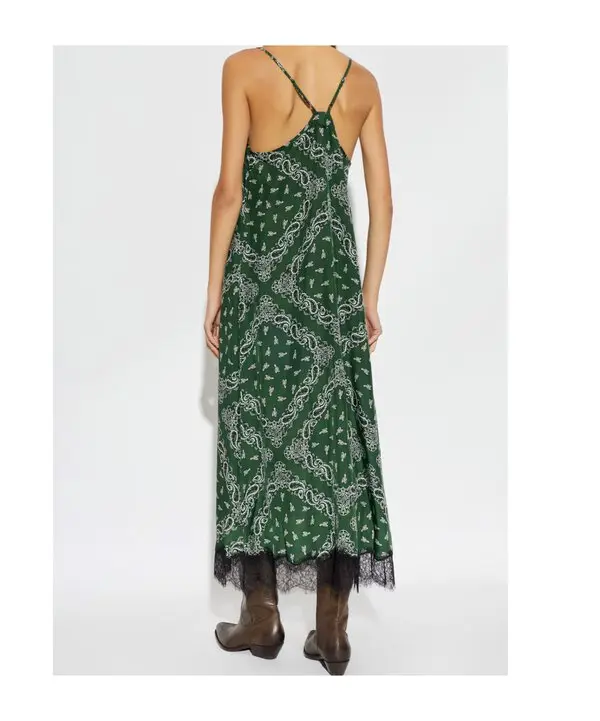Zadig&Voltaire Respa Silk Bandana Slip Dress