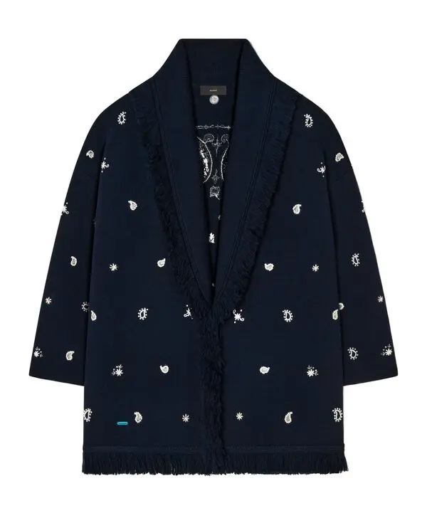 Alanui Echoes Of The Bandana Cardigan