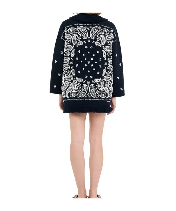 Alanui Echoes Of The Bandana Cardigan