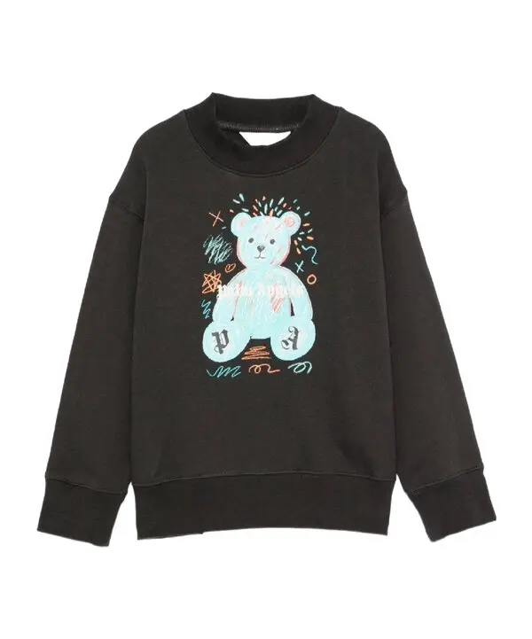 Palm Angels Printed Long-sleeve Hoodie