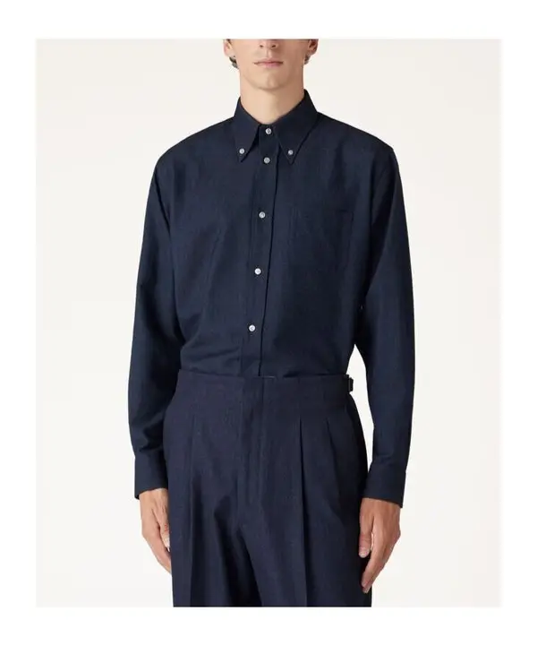 Loro Piana Long Sleeved Buttoned Shirt