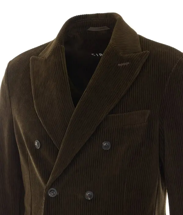 CIRCOLO 1901 Double-breasted Corduroy Blazer