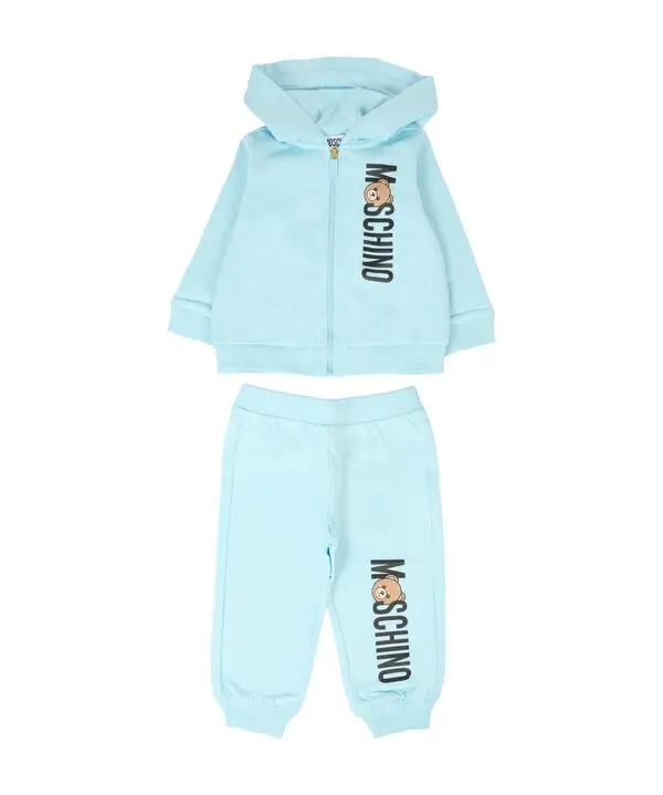 Moschino Long-sleeved Sweatshirt And Elastic Waist Pants Set