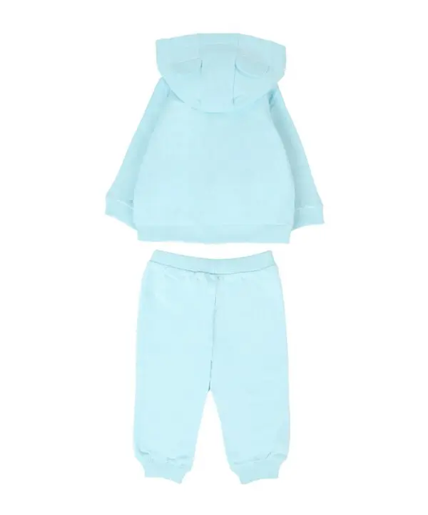 Moschino Long-sleeved Sweatshirt And Elastic Waist Pants Set